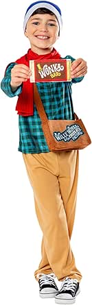 Amazon.com: Rubie's Official Willie Wonka and Chocolate Factory Charlie ...