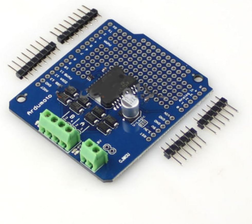 Amazon.com: Ardumoto L298P AVR LPC STM32 UNO MEGA 2A Motor Driver Shield For Arduino : Electronics