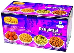 Haldirams Delightful Treat Diwali Sweets Gift Pack, 950g : Amazon.in ...