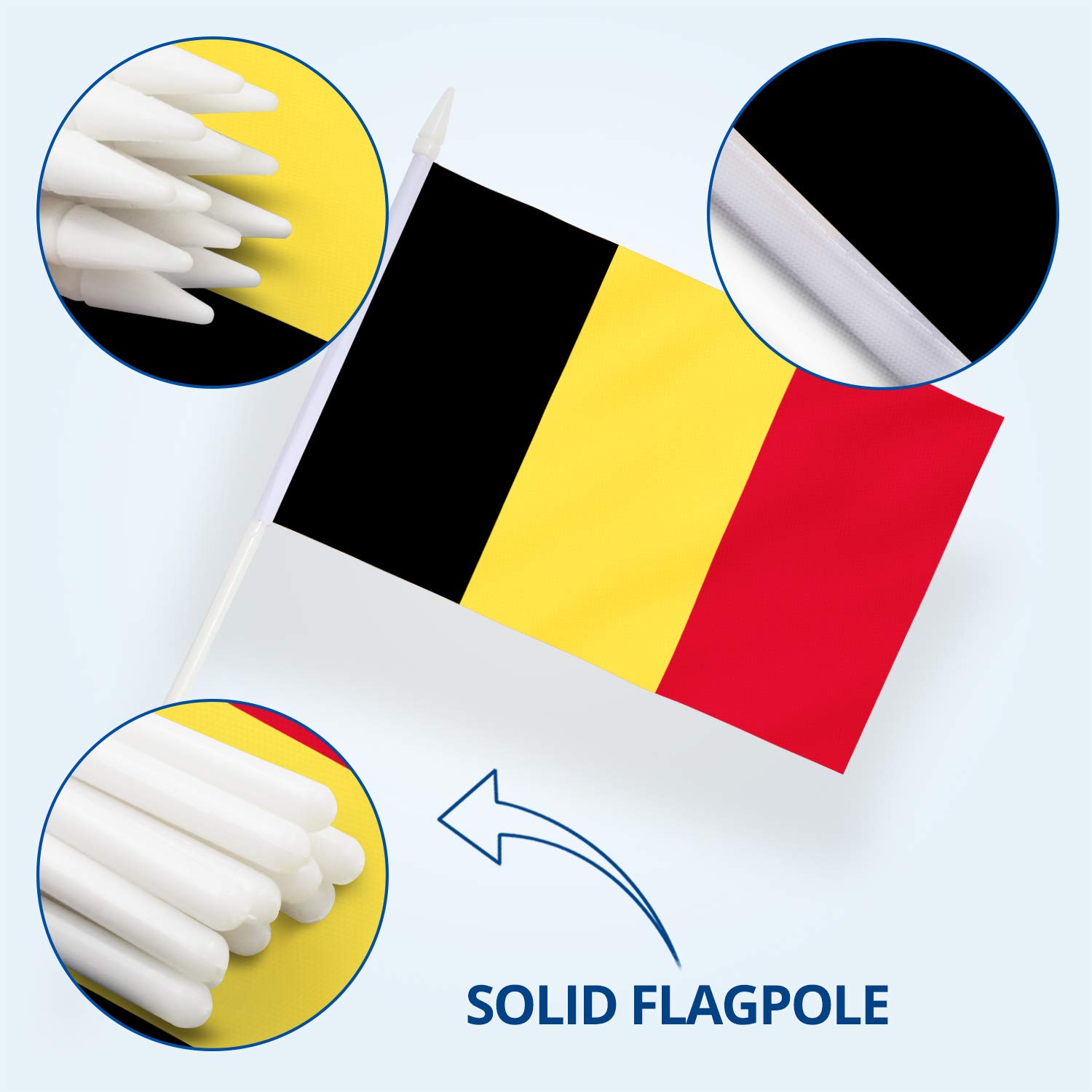 Belgian Flag By Magnaen HD Desktop Wallpaper: Flags, Flag, Misc, Flag