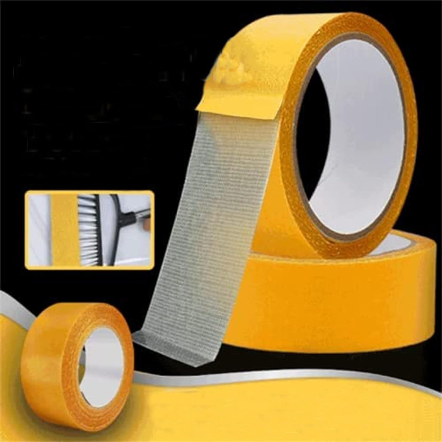 Amazon.com: High Bonding Strength Mesh Double Sided Tape, Strong Tape ...