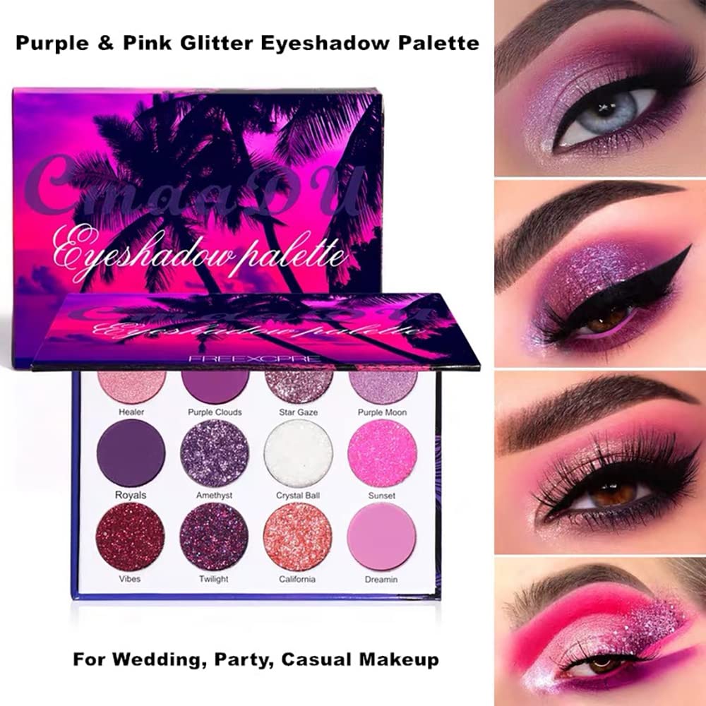 Purple Eye Makeup Wedding
