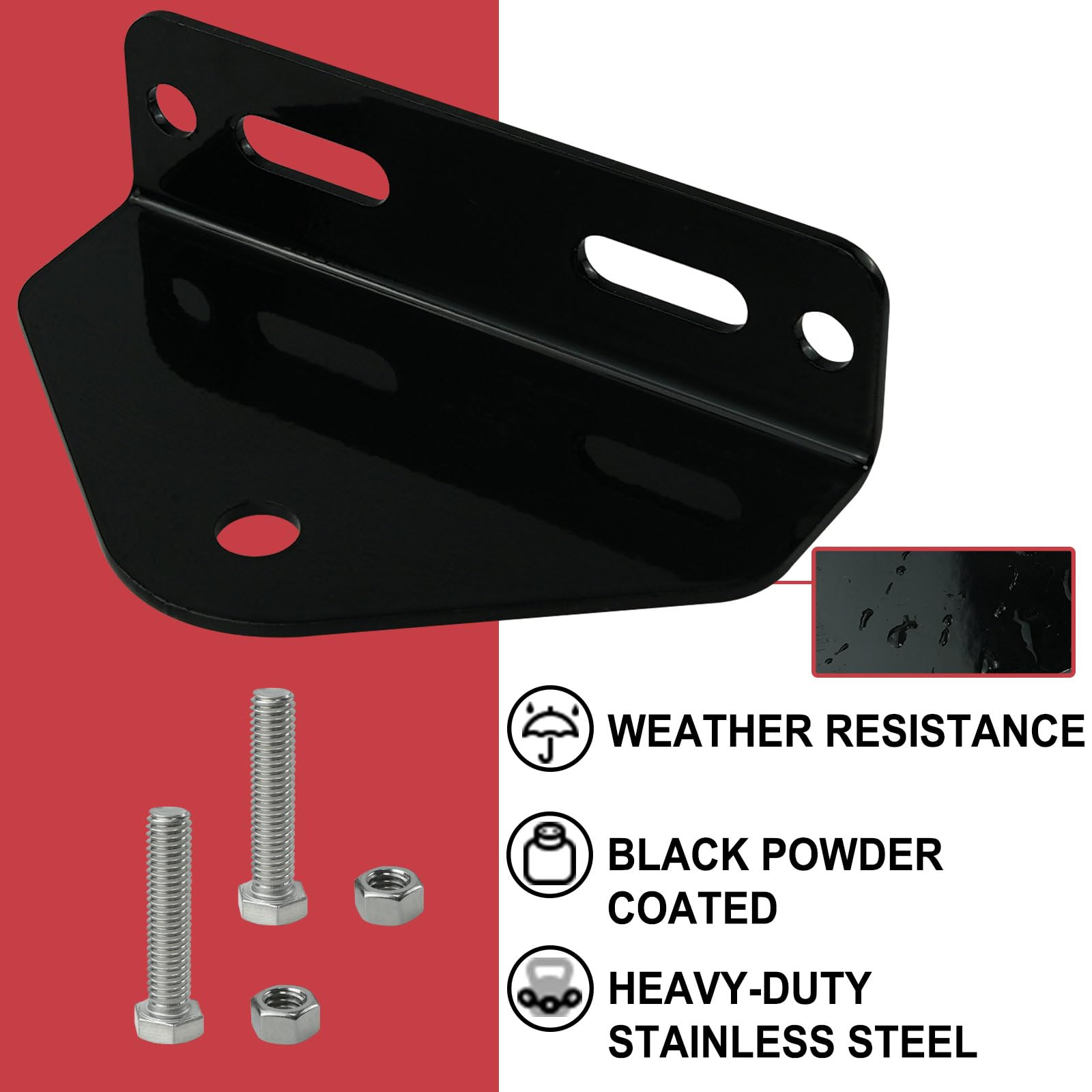 Snapklik.com : Universal Towing Hitch Kit 3/4" Zero Turn Mower Hitch ...