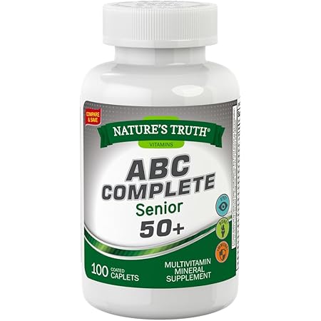 Amazon.com: Multivitamin for Women 50 Plus | 100 Caplets | Non-GMO ...