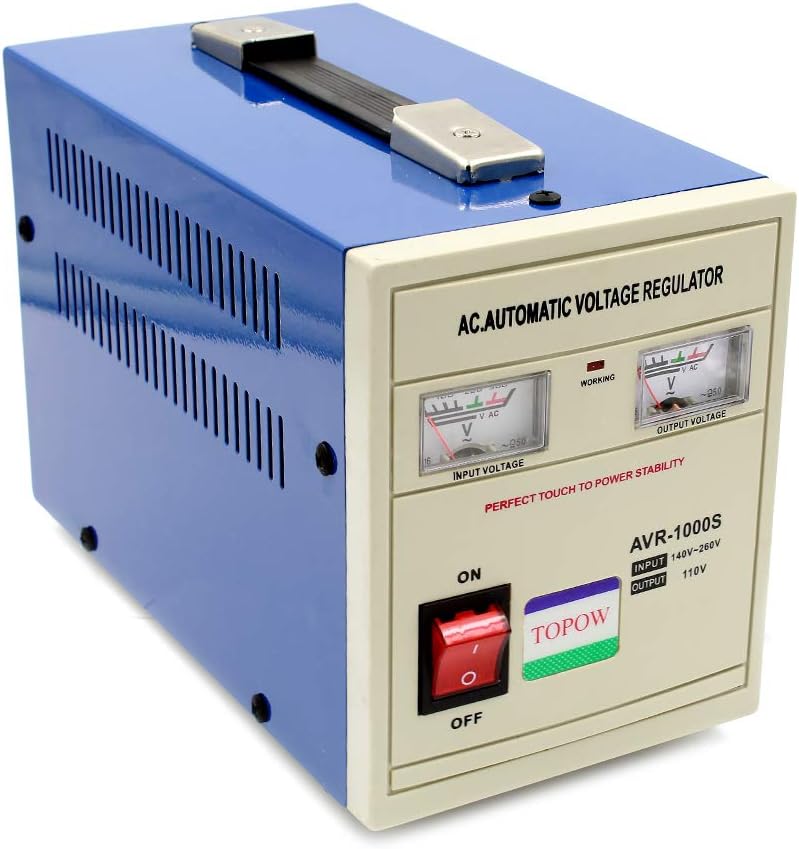 Amazon.com: Simran Power Converter Regulator Stabilizer with 110 Volt ...