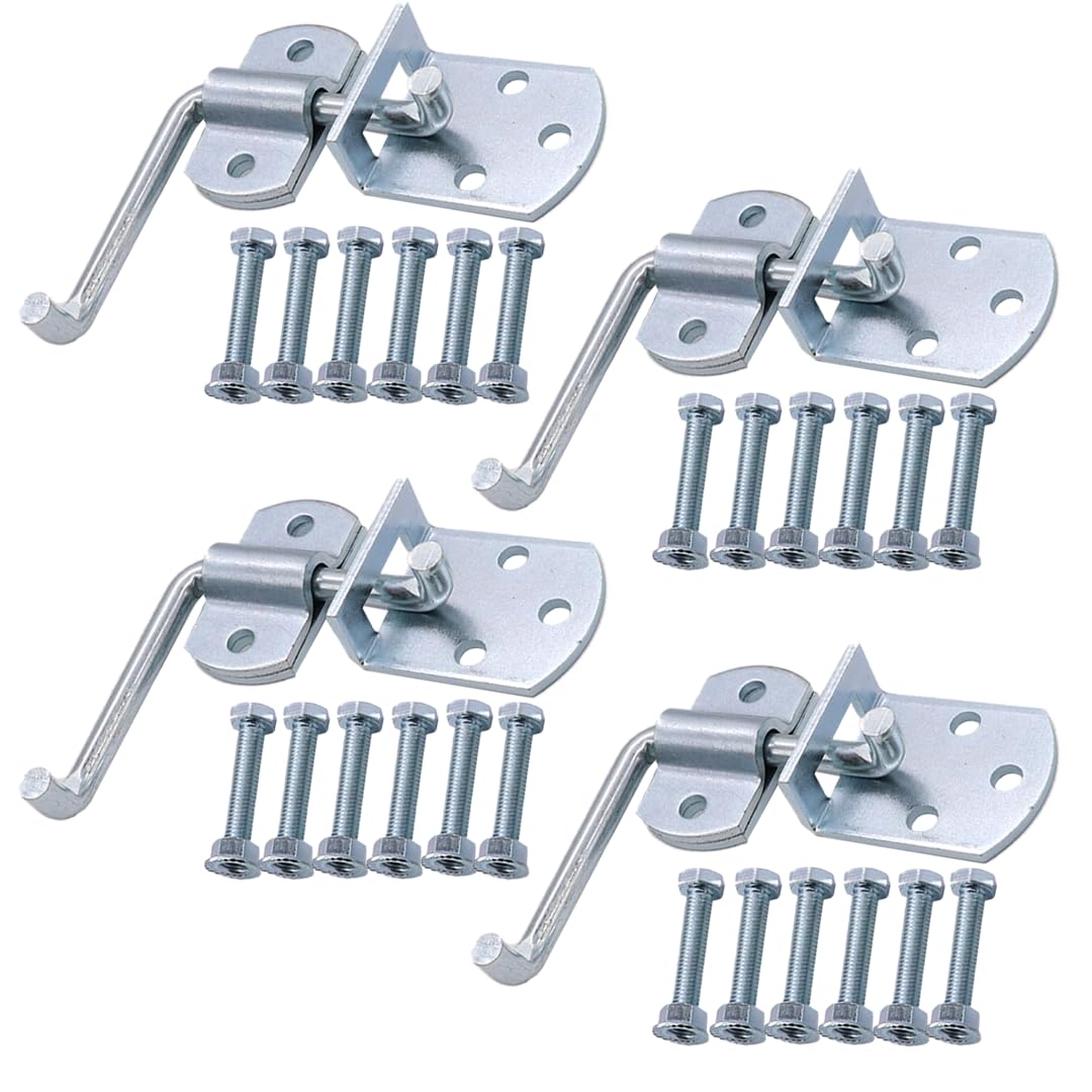 Snapklik.com : Boxer 4 Pack Straight Side Gate Latch Sets For Truck ...