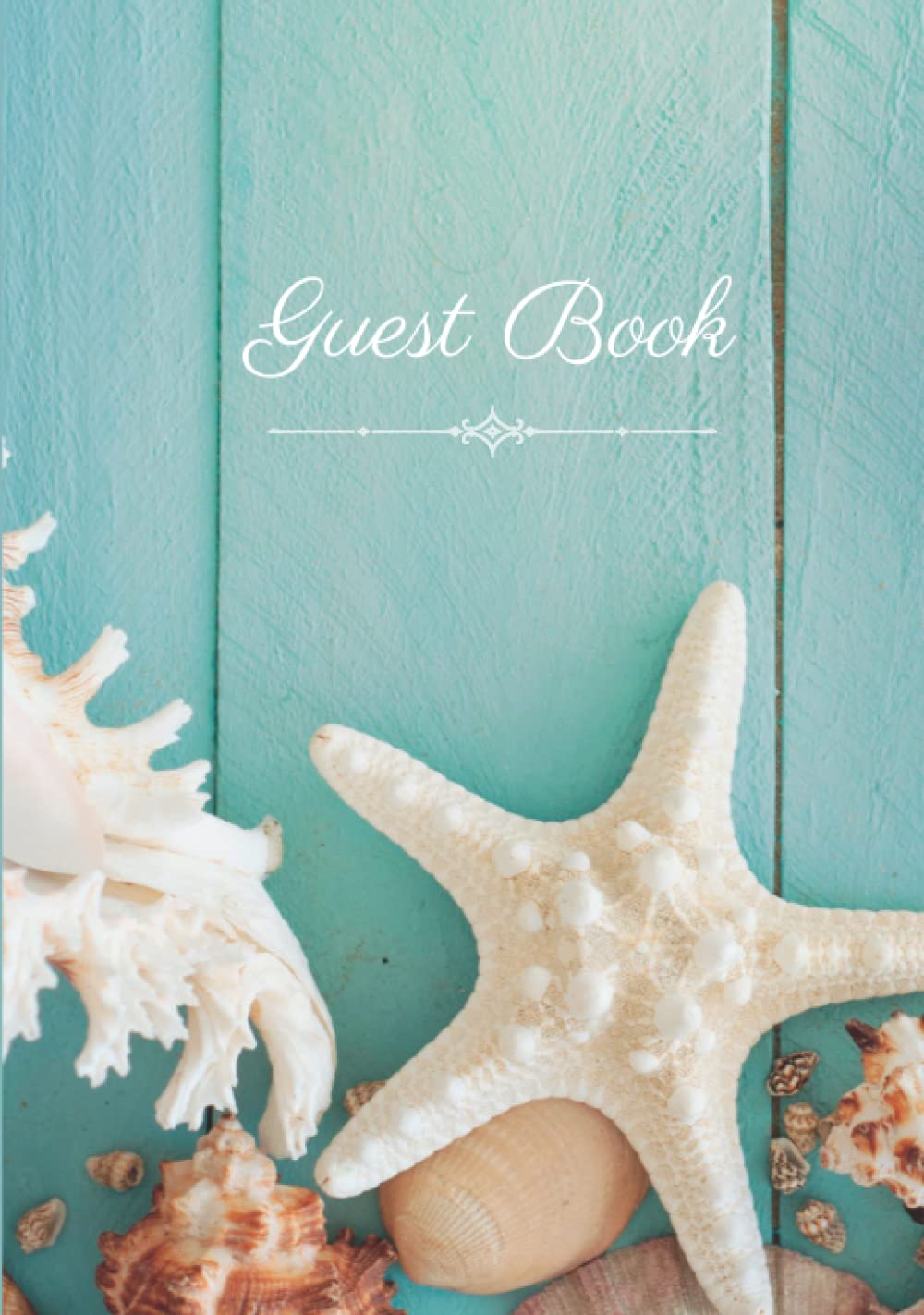 Guest Book: Visitor Guest Book / Sign In Log Book For Vacation Rentals ...