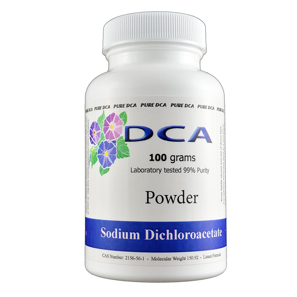 Buy Pure DCA - Sodium Dichloroacetate 100 Grams Powder Complete with ...