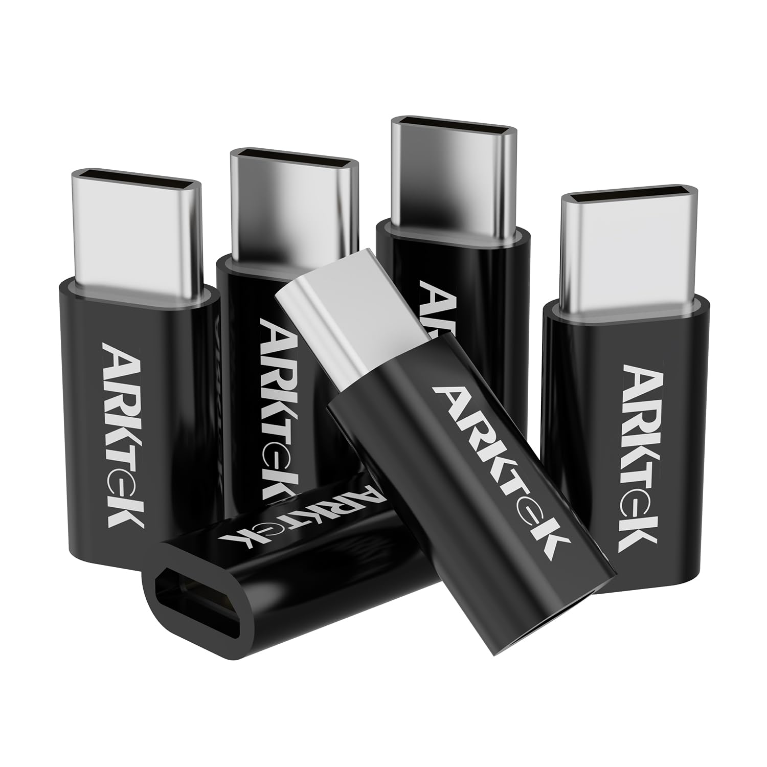 Arktek 6 Pack Usb C Male Micro Usb Female Adapter | Desertcart INDIA