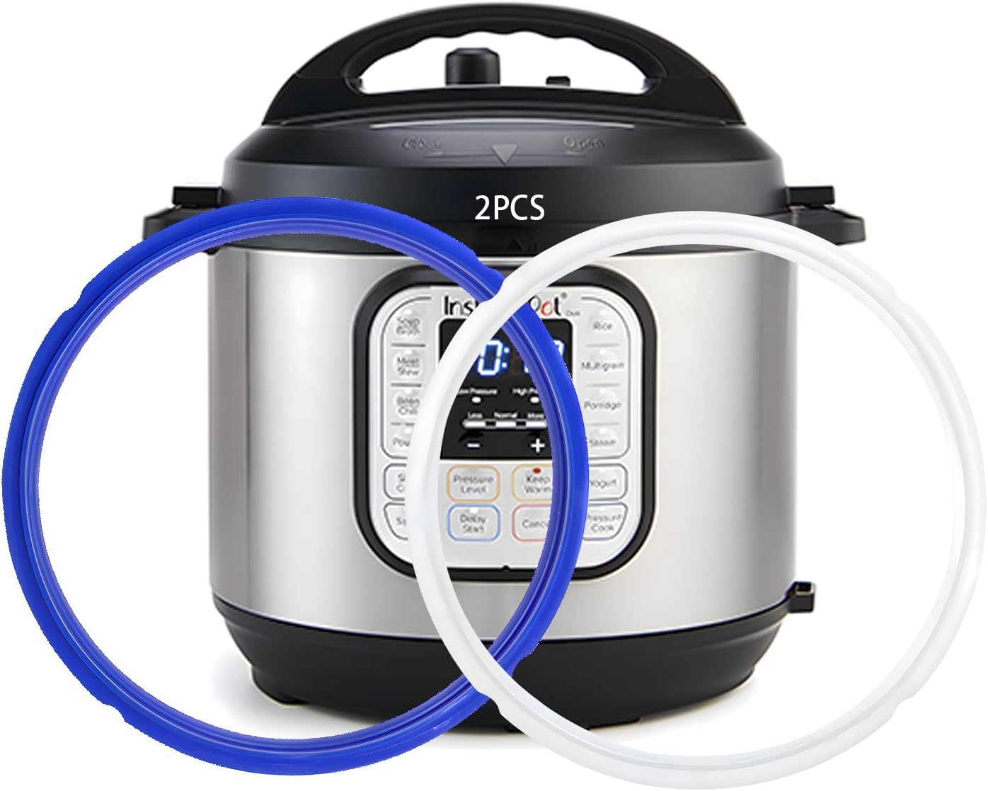 Amazon.com: 2 Pack Sealing Ring 6qt for Instant Pot Sealing Ring for 6 & 5qt Insta Pot, Food ...