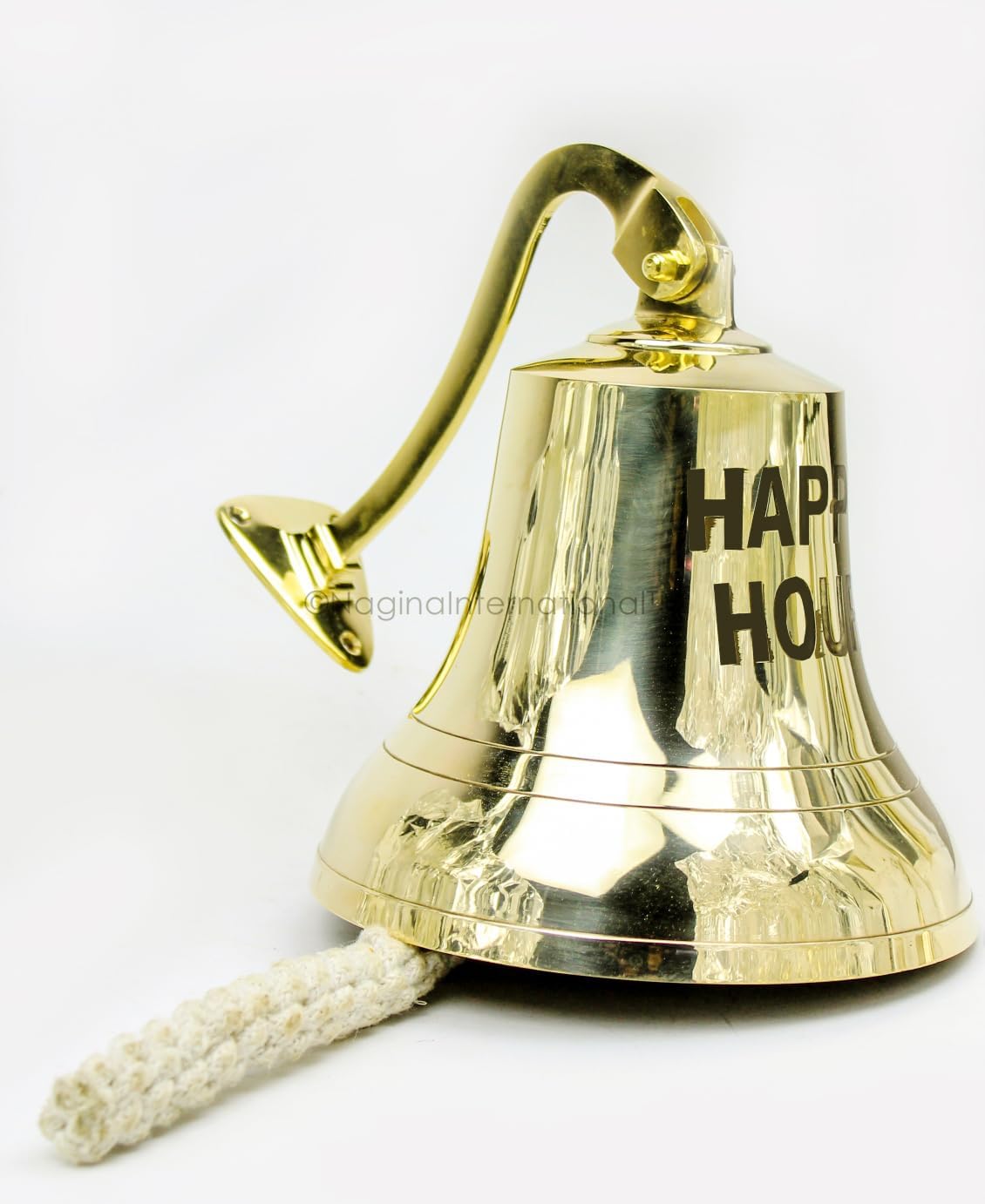 Amazon.com: Nagina International Happy Hour Engraved Beautiful Solid ...