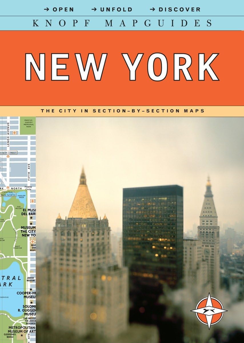 Knopf Mapguides: New York: The City in Section-by-Section Maps: Knopf ...