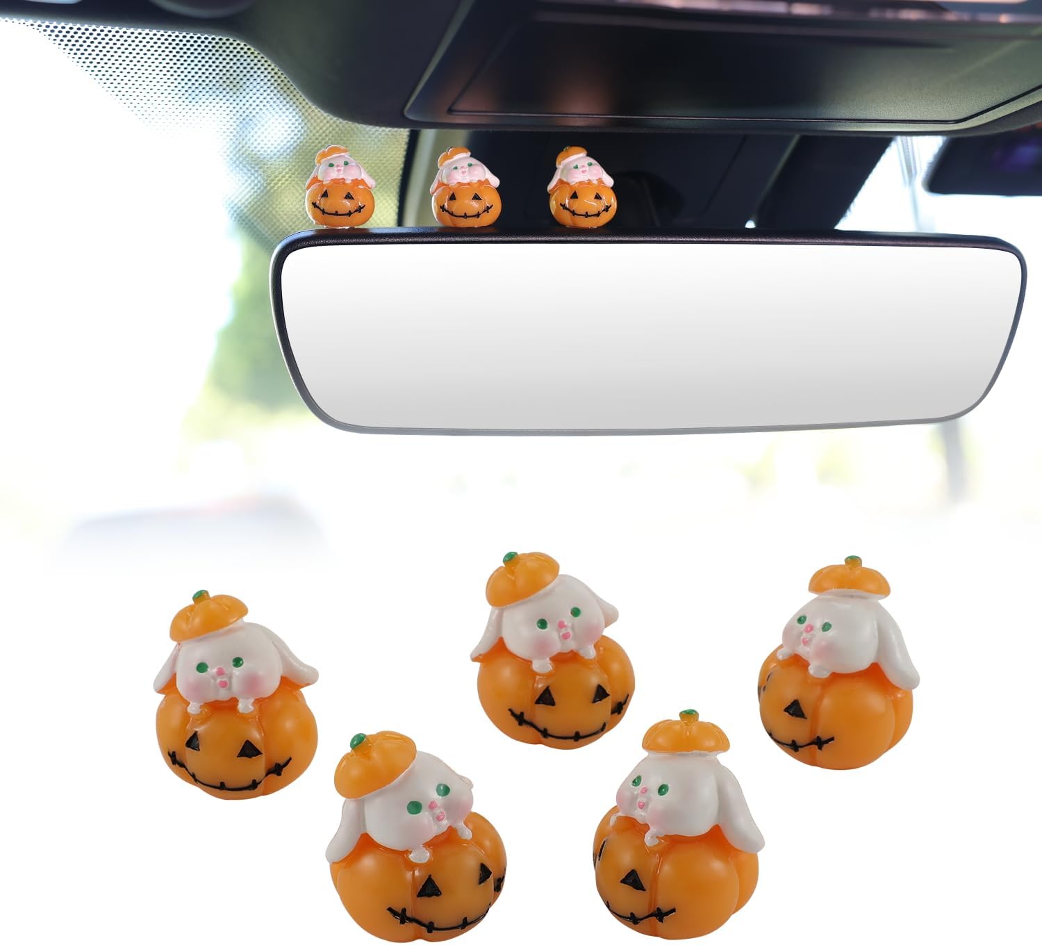 Amazon.com: SINGARO Halloween Car Decorations, 5PCS Cute Car ...