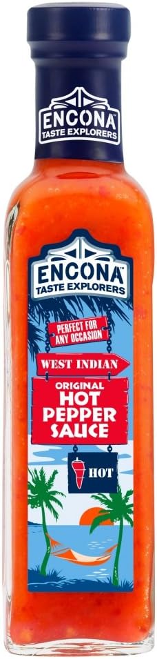 Encona Hot Pepper Sauce, 220 ml : Amazon.co.uk: Grocery