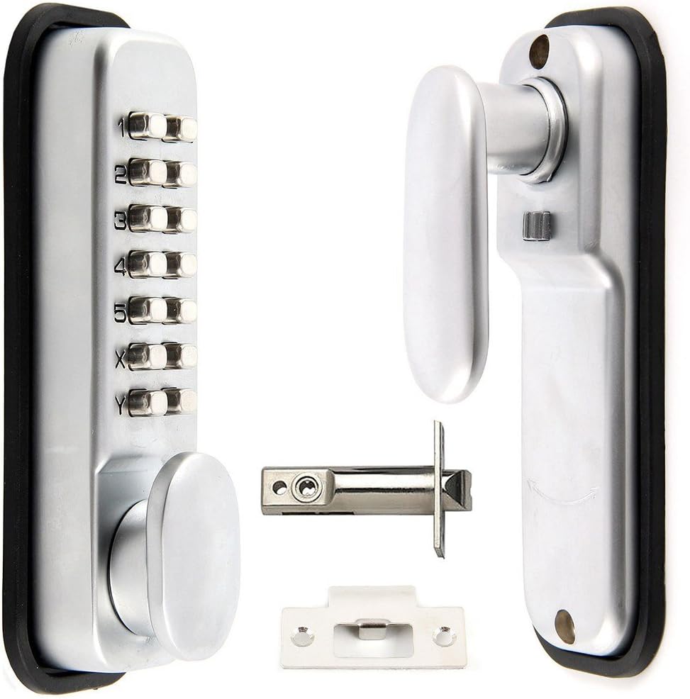 Doumneou Digital Button Door Key Pad Code Combination Access Mechanical ...