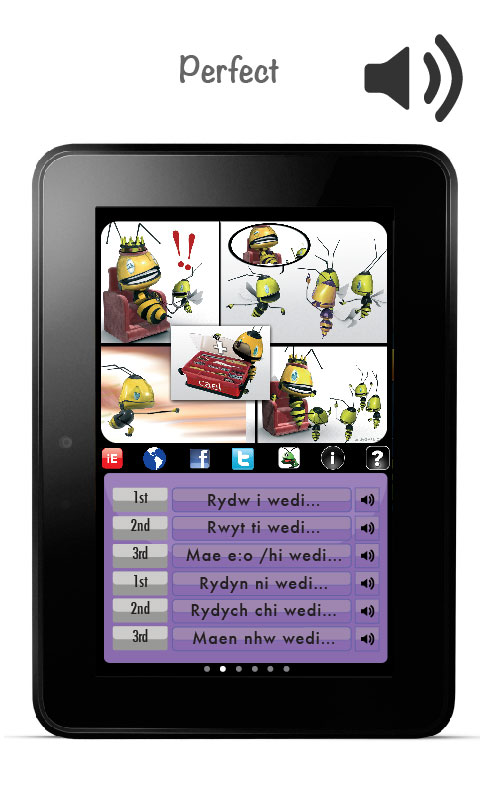 Welsh Verbs HD (LearnBots™ Verb, Illustrations and Conjugations with ...