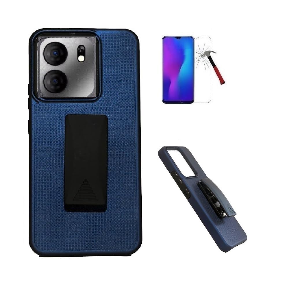 Amazon.com: for Blu View 5 (B160V) Case, Dual Layer Shockproof 360 ...