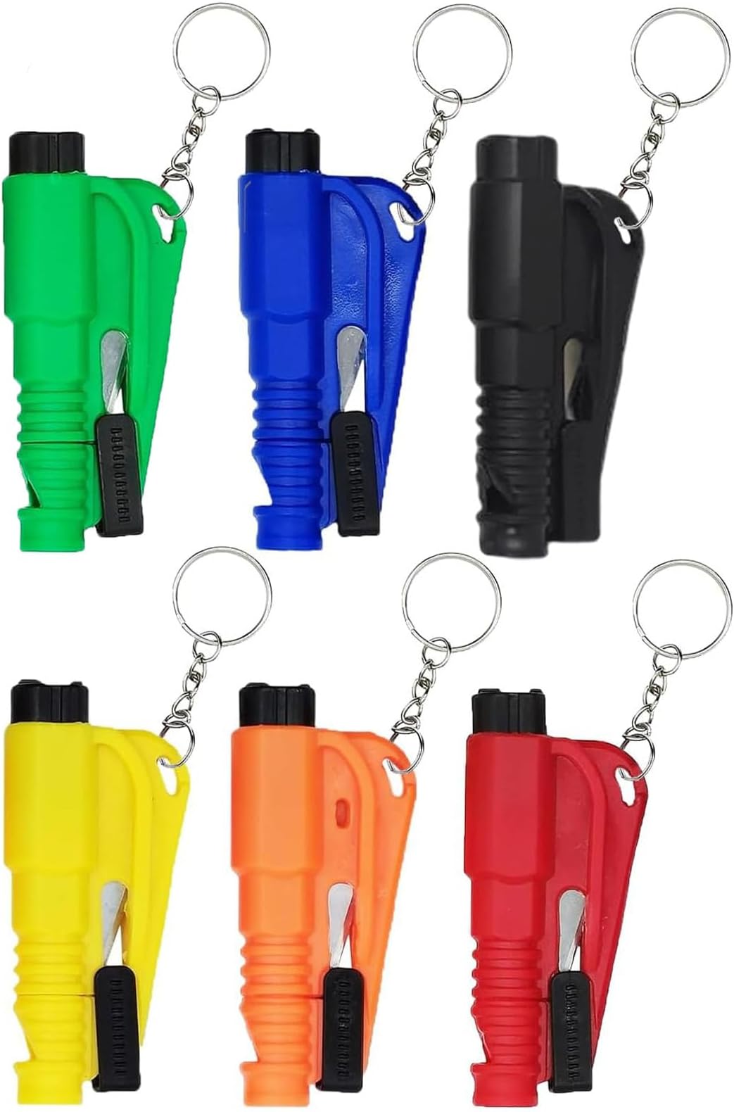 Amazon.com: FLOWERTEEN 6Pcs Car Window Breaker Tool, Glass Breaker and ...