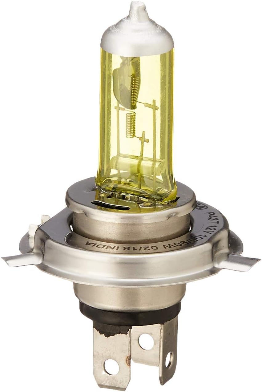 KNY K-470 Yellow Auto Rally H4 Car Headlight Halogen Bulb 12v (130/110W ...