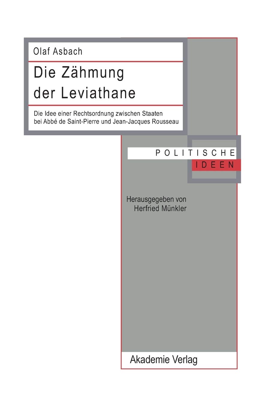 Buy Die Zähmung Der Leviathane: Die Idee Einer Rechtsordnung Zwischen ...