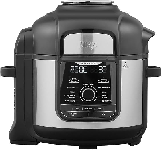 Ninja Foodi MAX Multi-Cooker [OP500UK], 9-in-1, 7.5L, Electric Pressure ...