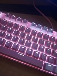 Compact 75% Mechanical Gaming Keyboard with Blue Switch, MageGee MK ...