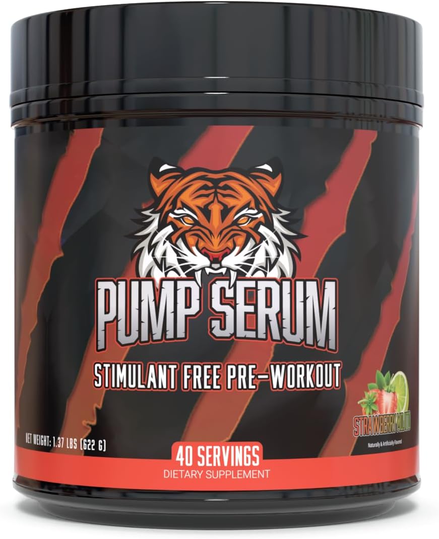 Amazon.com: RAW Pump Stim Free Pre Workout | Non-Stimulant Pre Workout ...