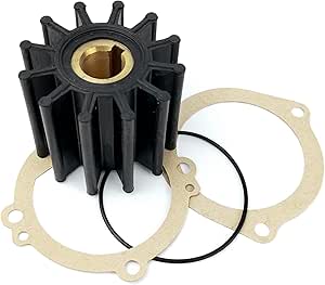 Amazon.com: MARKGOO Inboard Water Pump Impeller Kit 15000K-SHW Replacement for Sherwood Pump ...