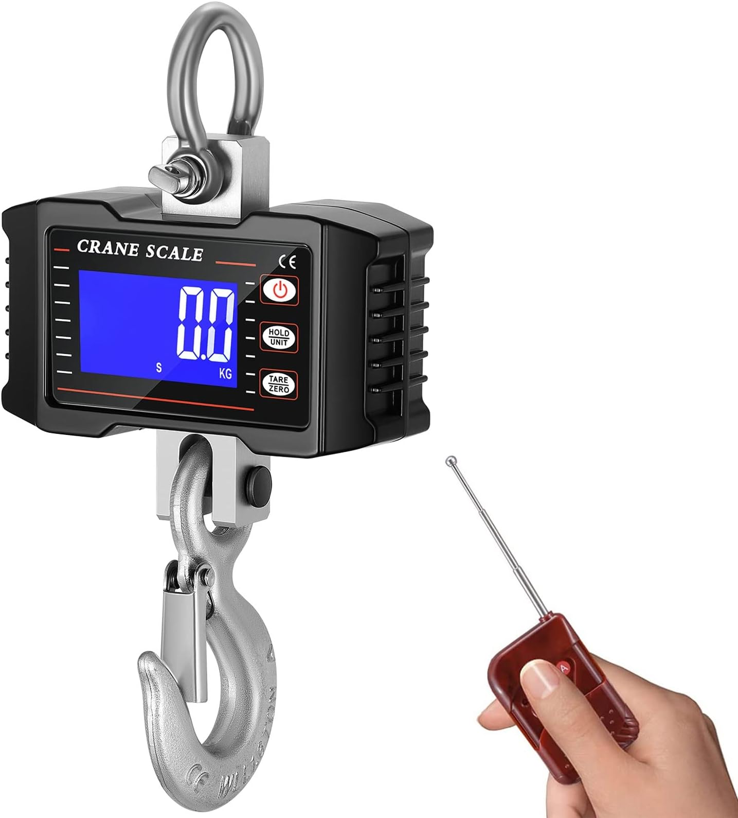 Digitale Kranwaage, 500KG 1100lbs Elektronische Hängewaage, Industrie ...