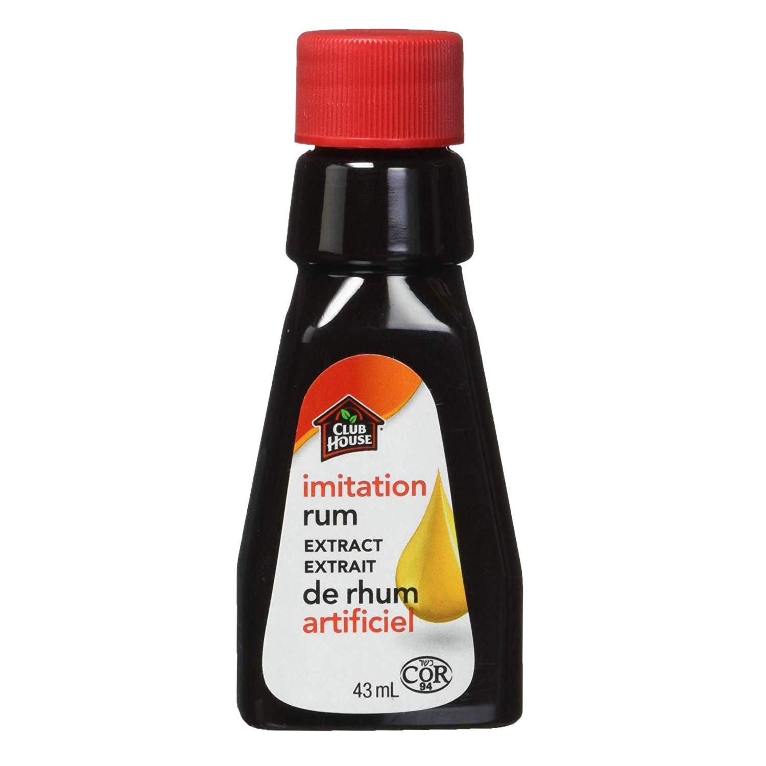 Club House, Quality Baking & Flavouring Extracts, Imitation Rum, 43ml ...