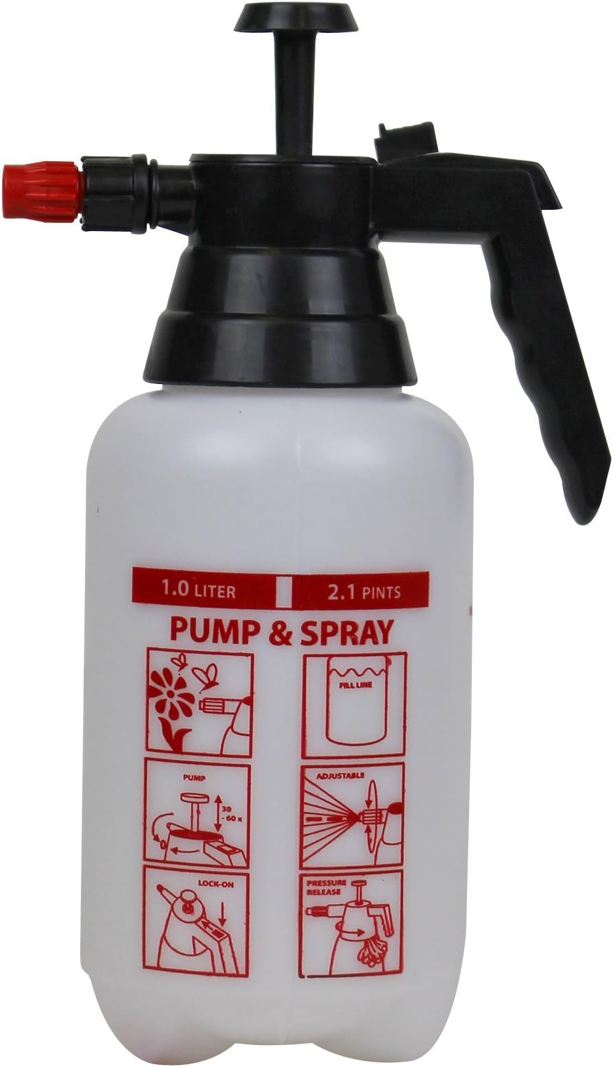Amazon.com: Solo 415 1-Liter One-Hand "Spritzer" Pressure Sprayer with ...