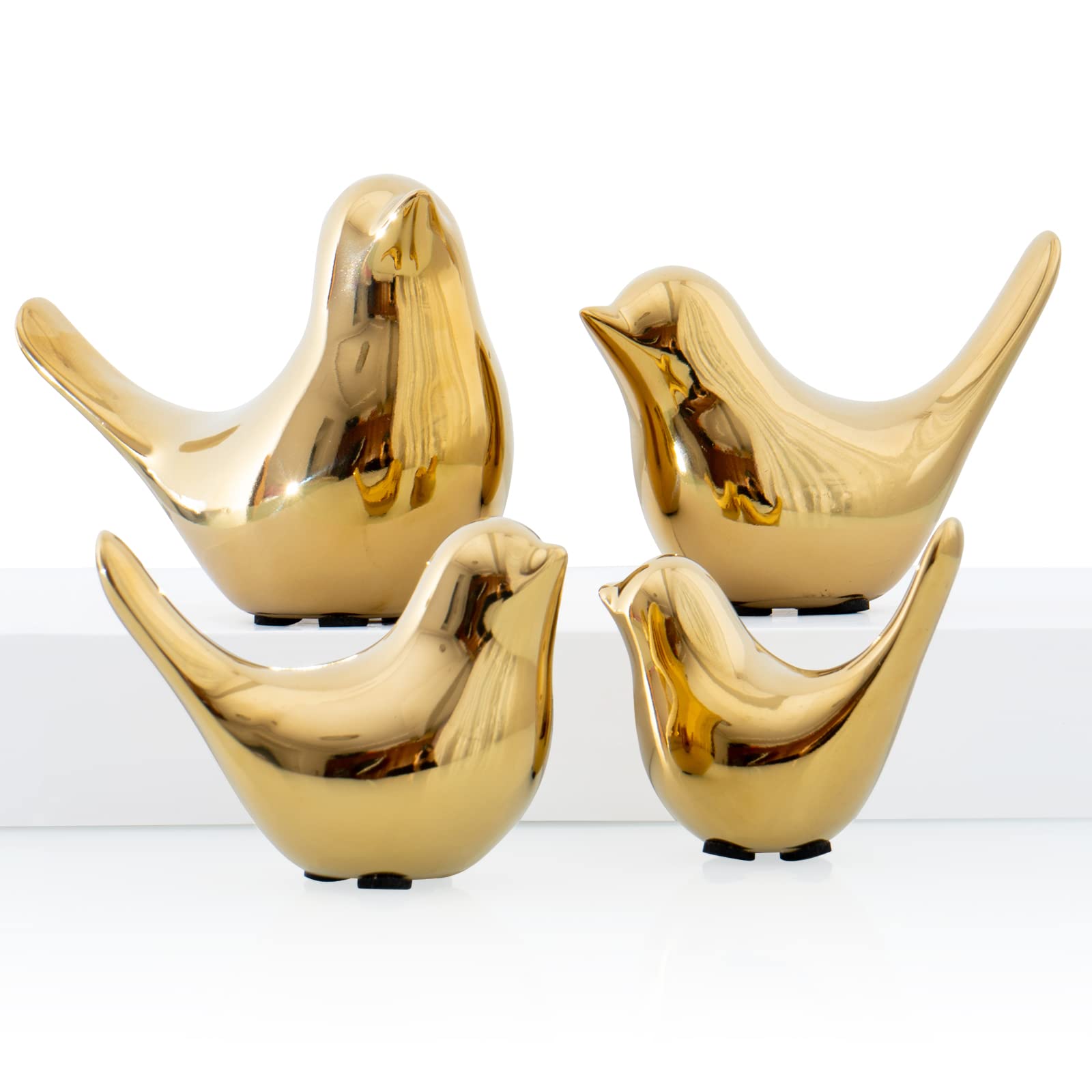 Amazon.com: Notakia Small Animal Statues Home Decor Modern Style Birds ...