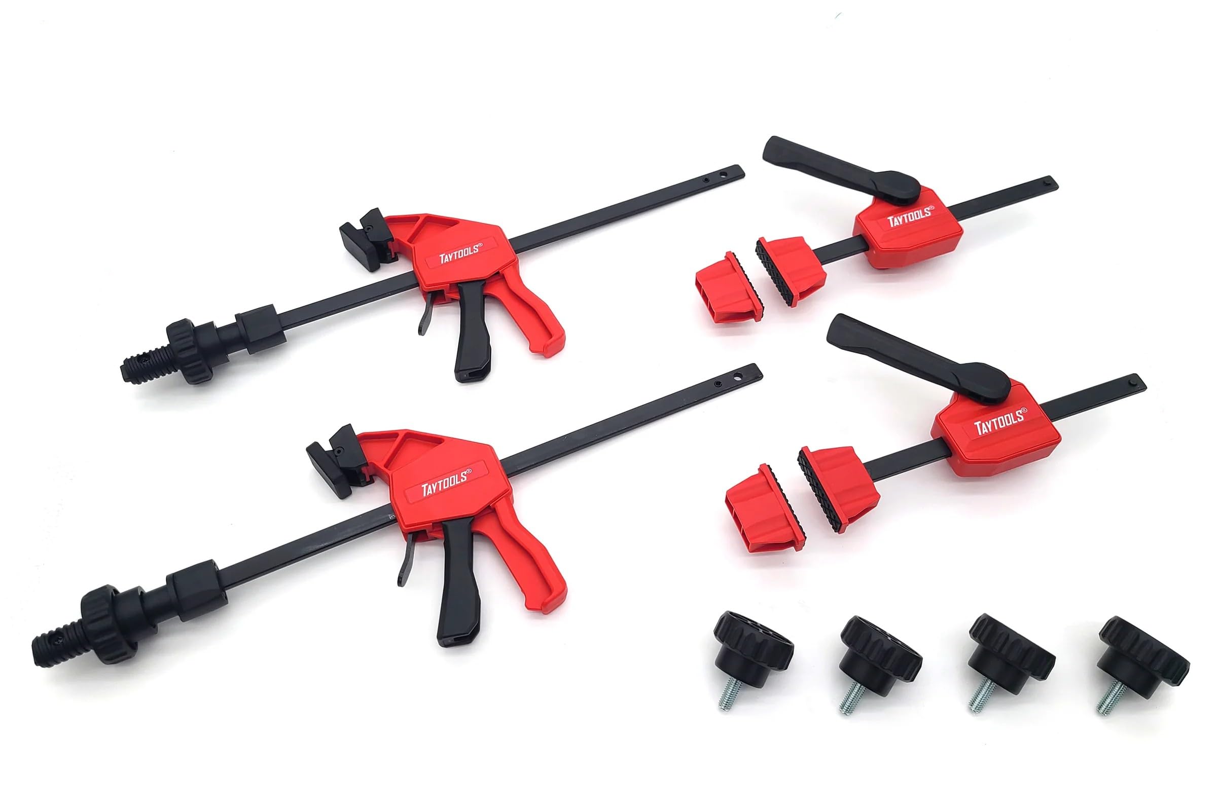 Taytools 12-Piece MFT Table Clamp Kit with 10” Vertical Clamps - Fits ...