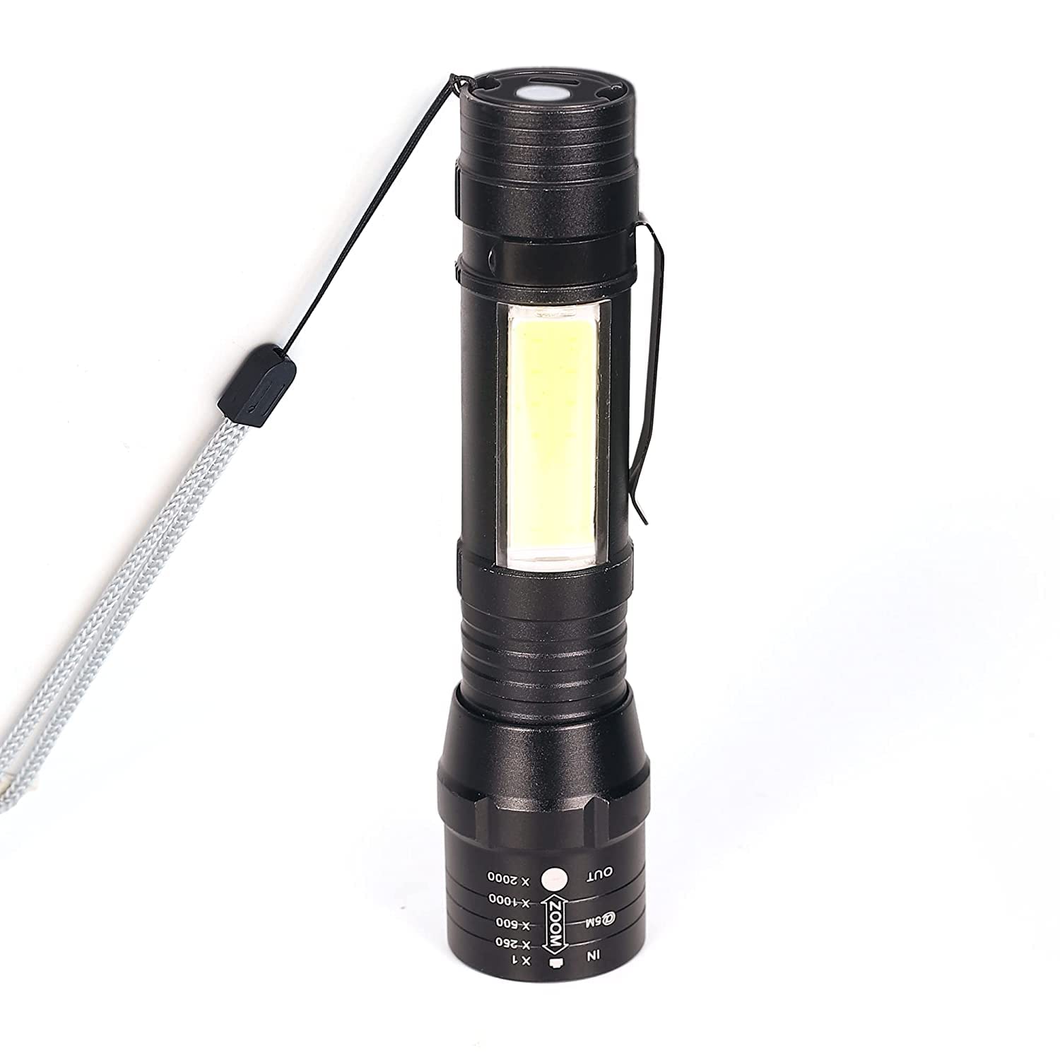 Care 4 Metal Body Flashlight, Black, Pack of 1 : Amazon.in: Home ...