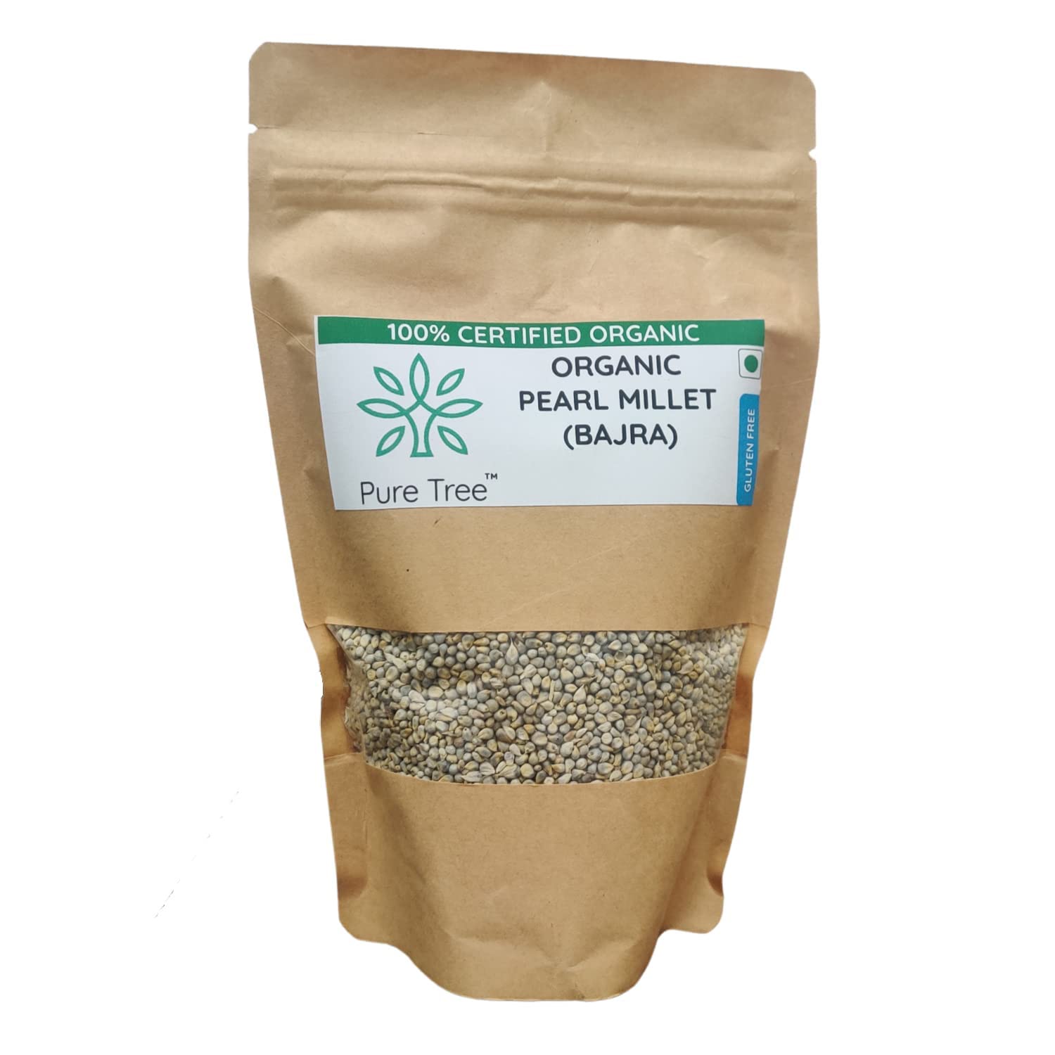 Pure Tree Organic Ragi Whole 900 gm | Finger Millet | Nachni | 100% ...