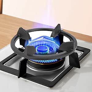 Amazon.com: NEMORSO Cast Iron Wok Support Ring, Wok Support Stand For ...