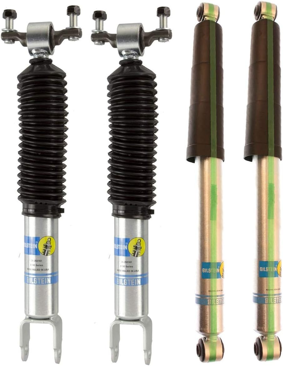 Amazon.com: Bilstein B8 5100 Front & Rear Shocks Kit For Silverado ...