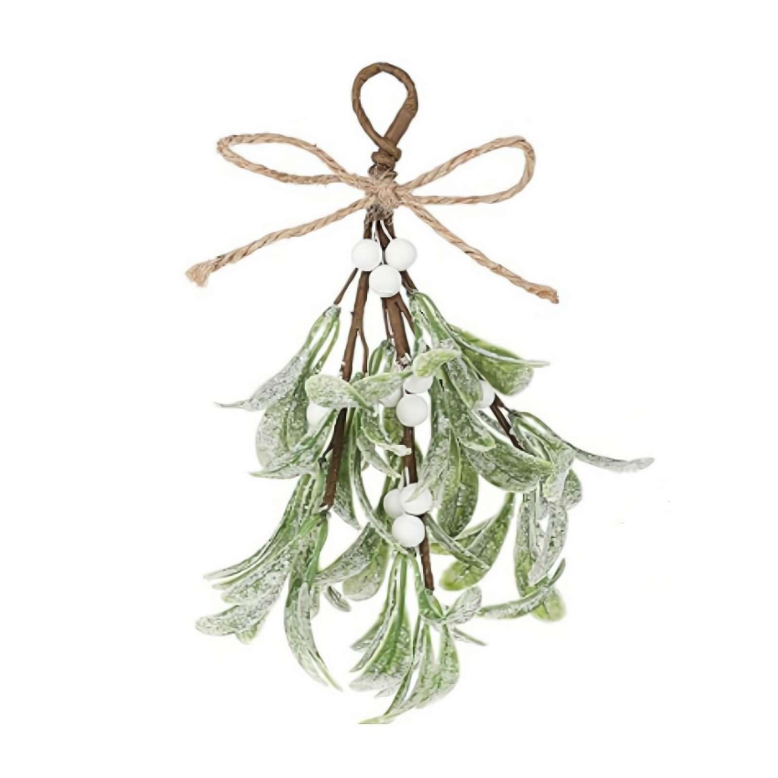Amazon.com: Christmas Mistletoe Decor,Artificial Green Christmas ...
