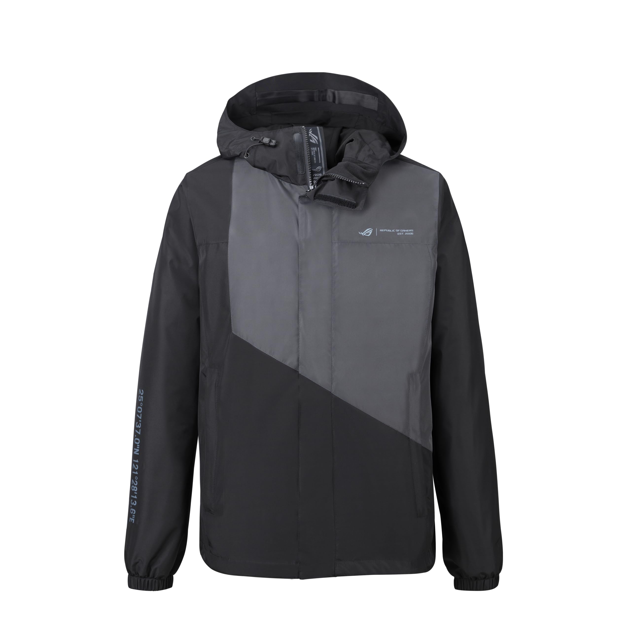 ASUS Men's Regular Windbreaker, Black at Amazon Men’s Clothing store