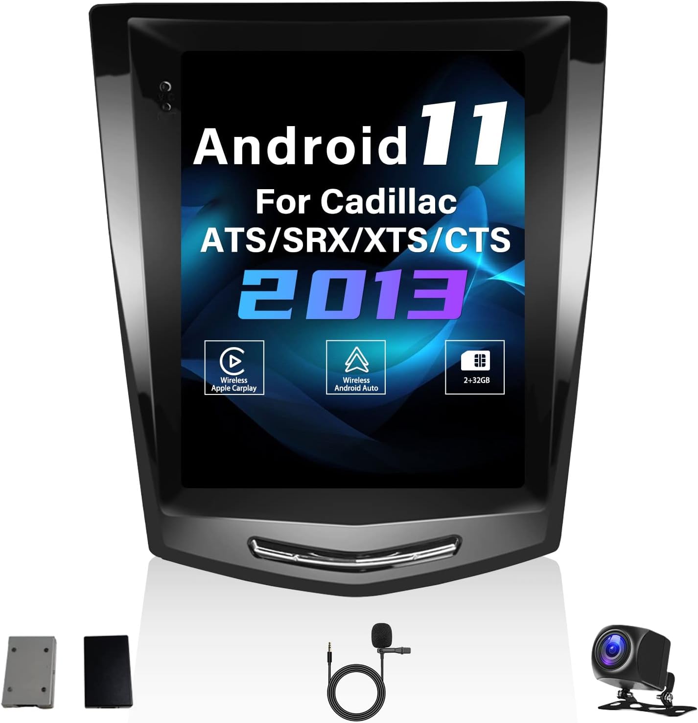 Amazon.com: [2+32G] Android 11 Car Stereo for Cadillac ATS/SRX/XTS/CTS ...