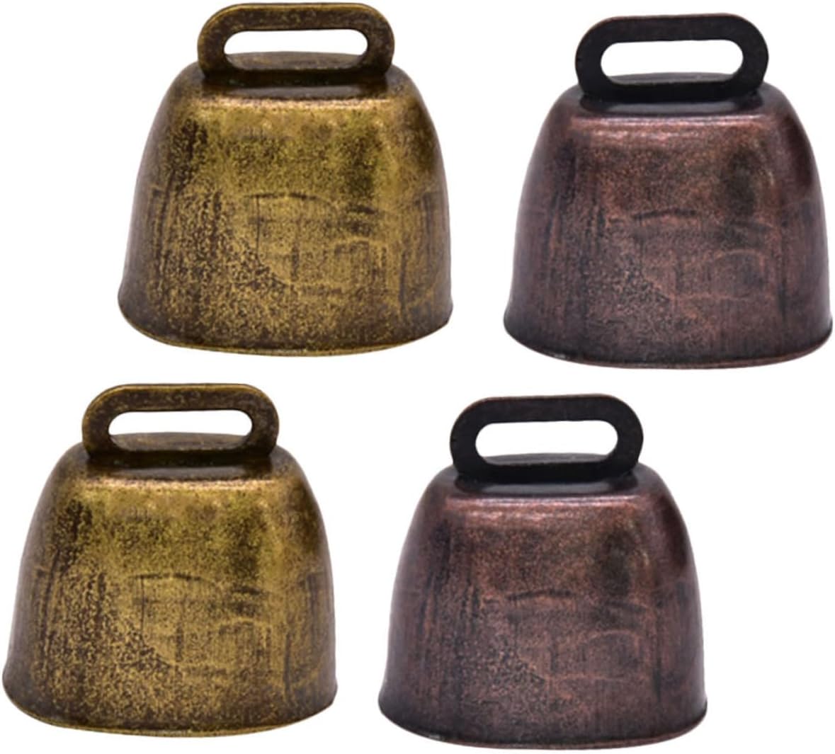Amazon.com - NUSITOU 4pcs Farm Bells Craft Bells Cow Bells Cattle Bells ...