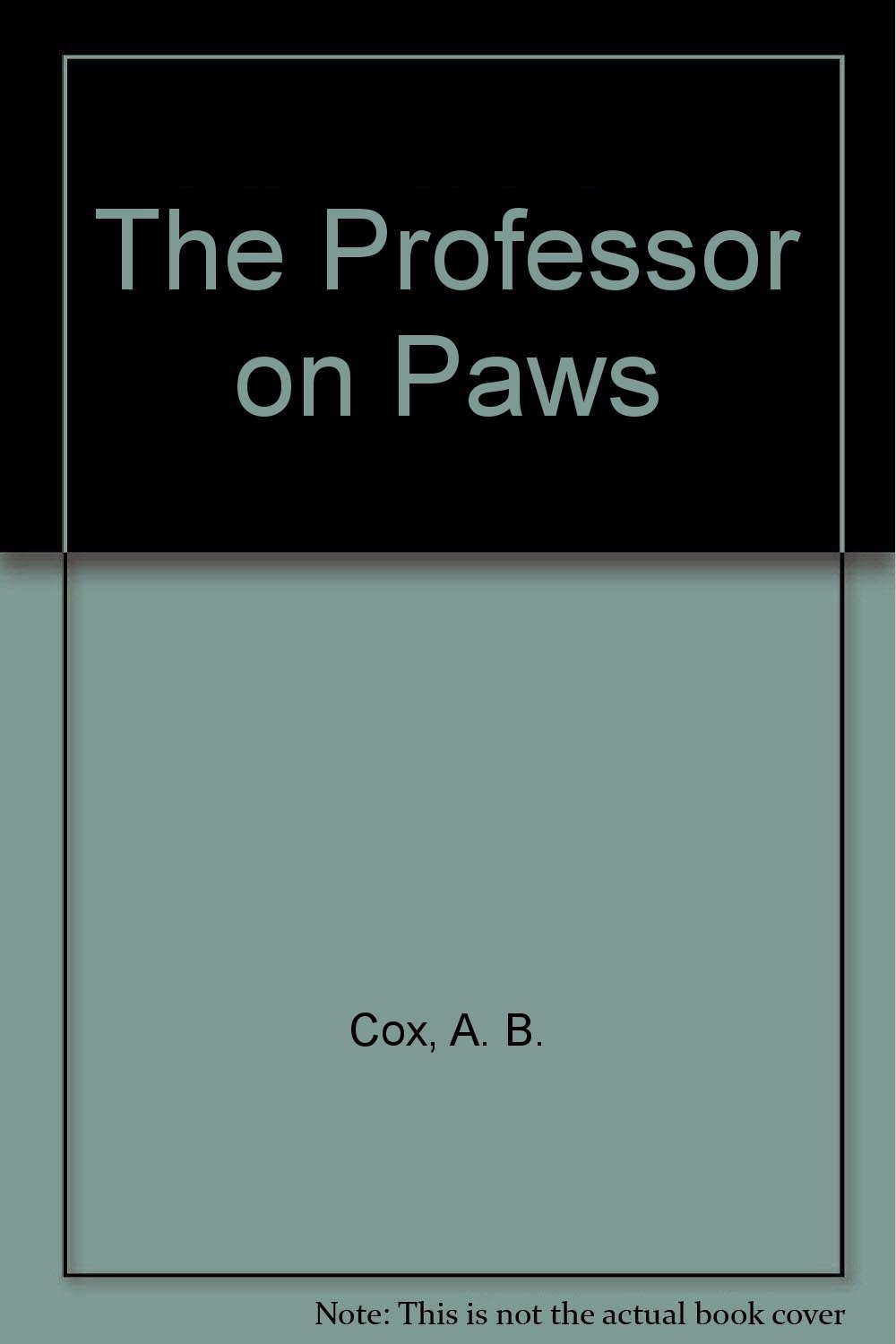 The Professor on Paws: A.B. Cox: Amazon.com: Books