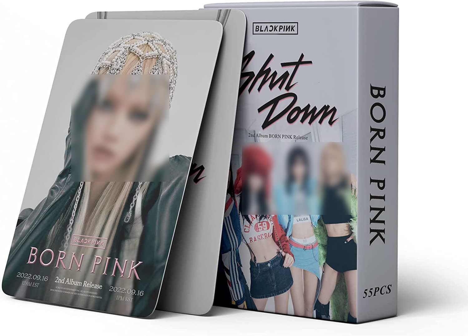 55PCS Blackpink Lomo Cards Set - Born Pink New Album Photo Cards ...