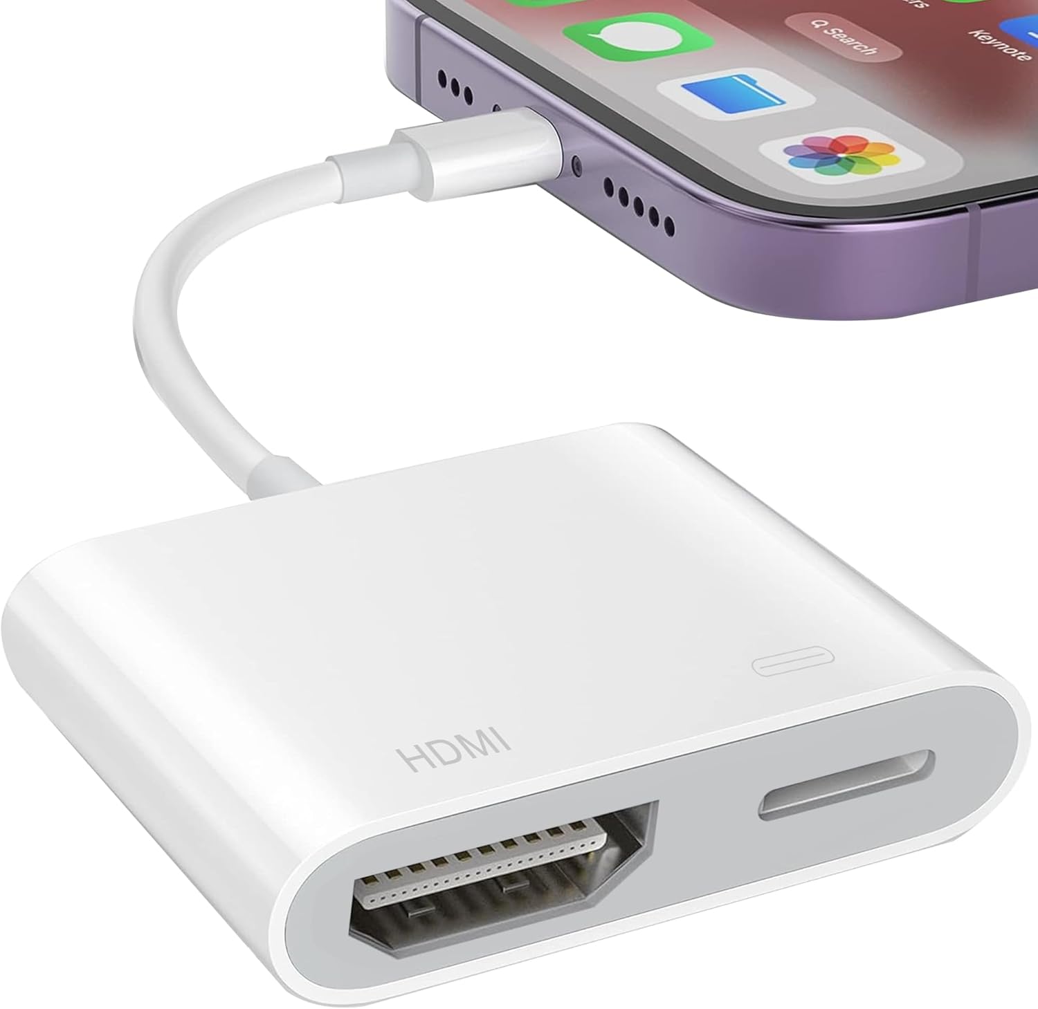 Amazon.com: Lightning to HDMI Adapter [Apple MFi Certified], Lightning ...