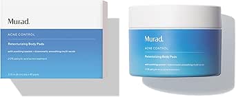 Murad Acne Retexturizing Face & Body Pads - Smooth + Soothe - with ...