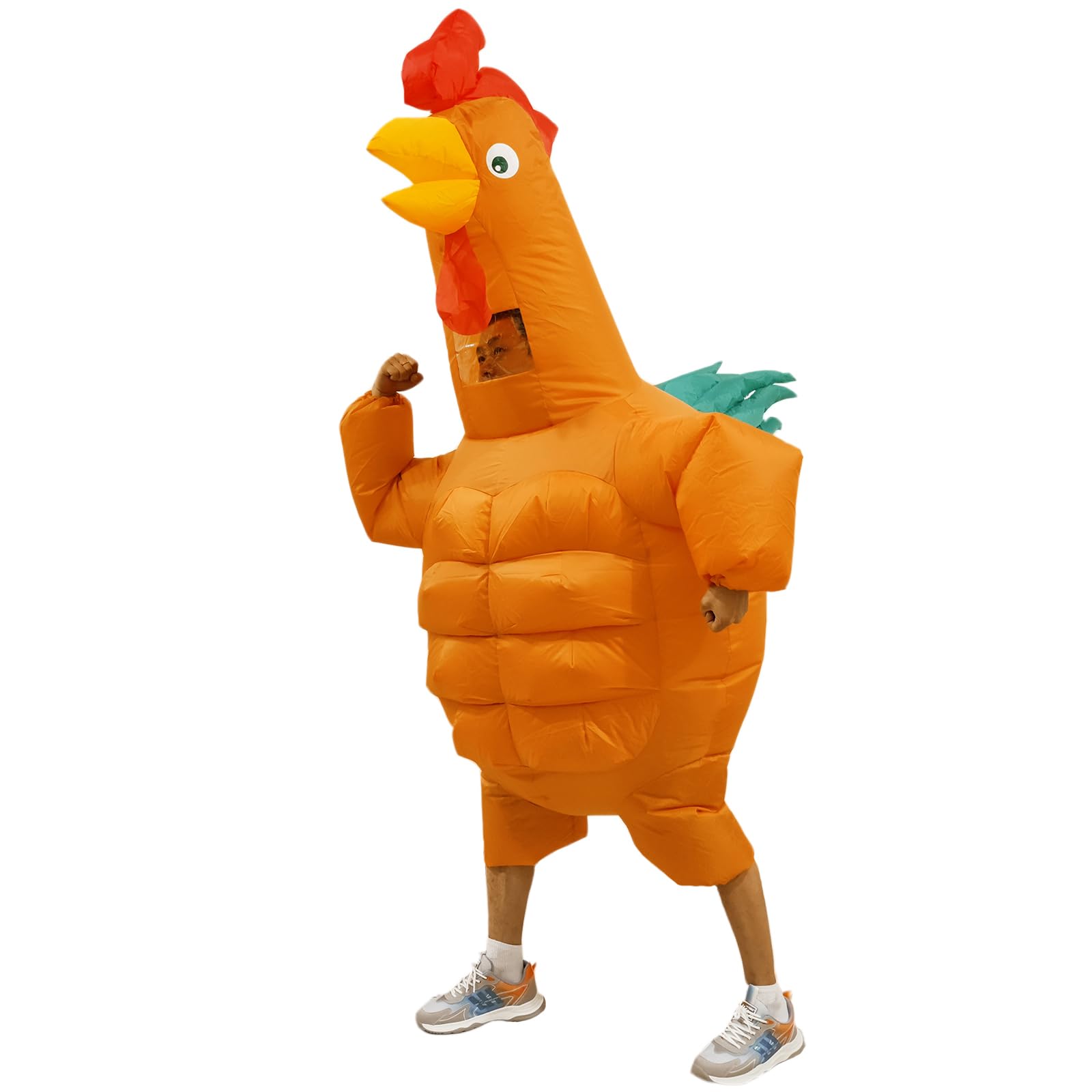 Amazon.com: LUVSHINE Chicken Costume Funny inflatable Chicken Costume ...