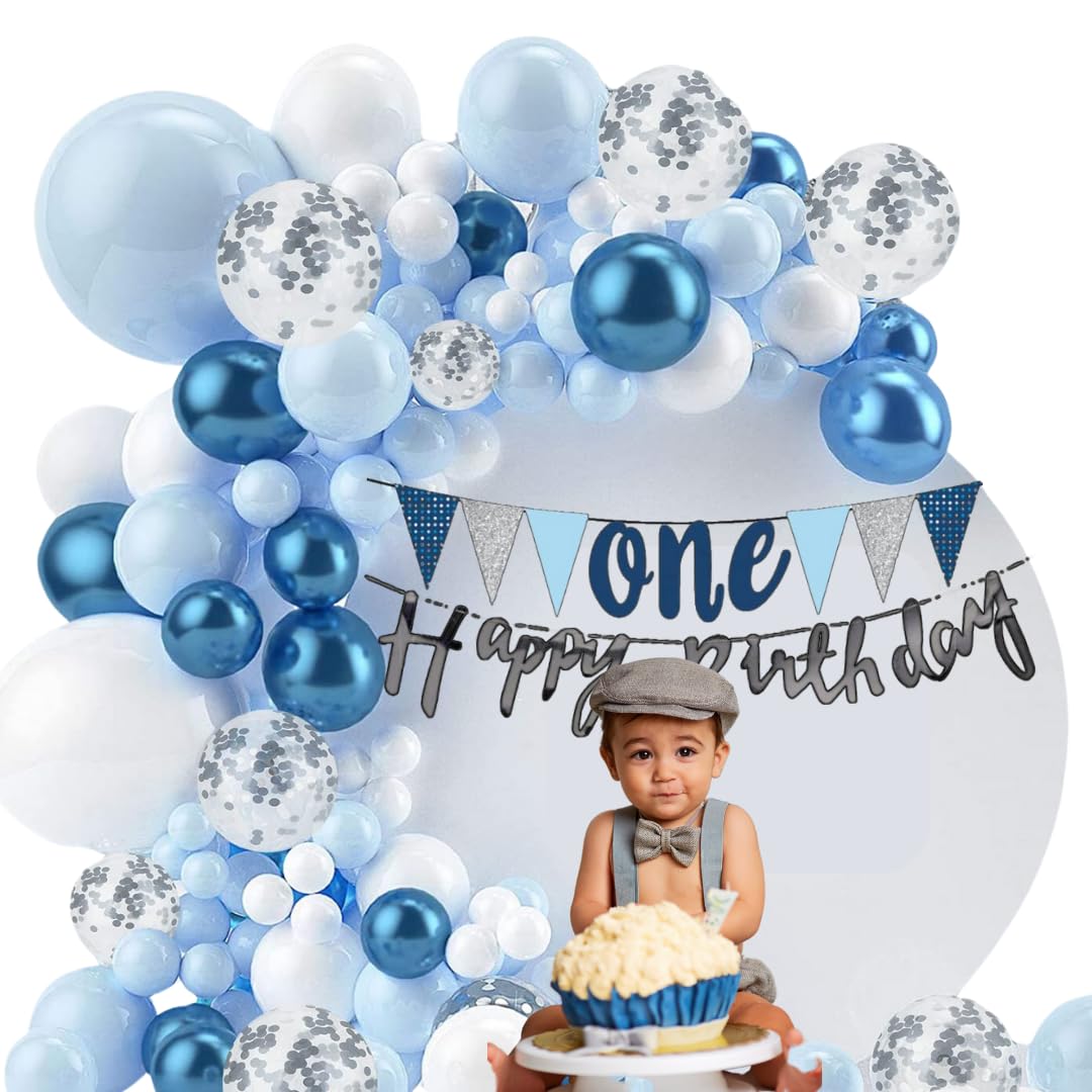 House of Banter First Birthday Theme Decoration for Boys, 1st Birthday ...