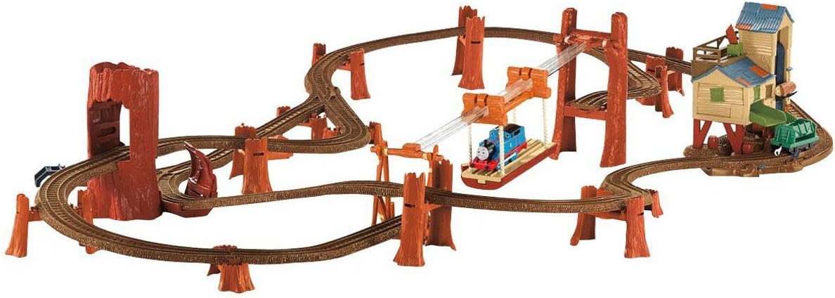 Thomas and Friends Zip, Zoom and Logging Adventure : Amazon.co.uk: Toys ...
