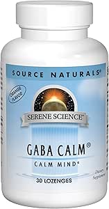Source Naturals - GABA ruhige Sublingual Orange gewürzt - 120 Tabletten : Amazon.de: Drogerie ...