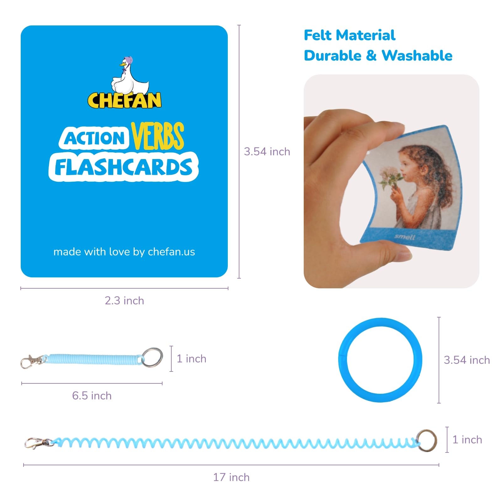 Snapklik.com : Vocabulary Builder Flash Cards, 62 Action Verbs Flash ...